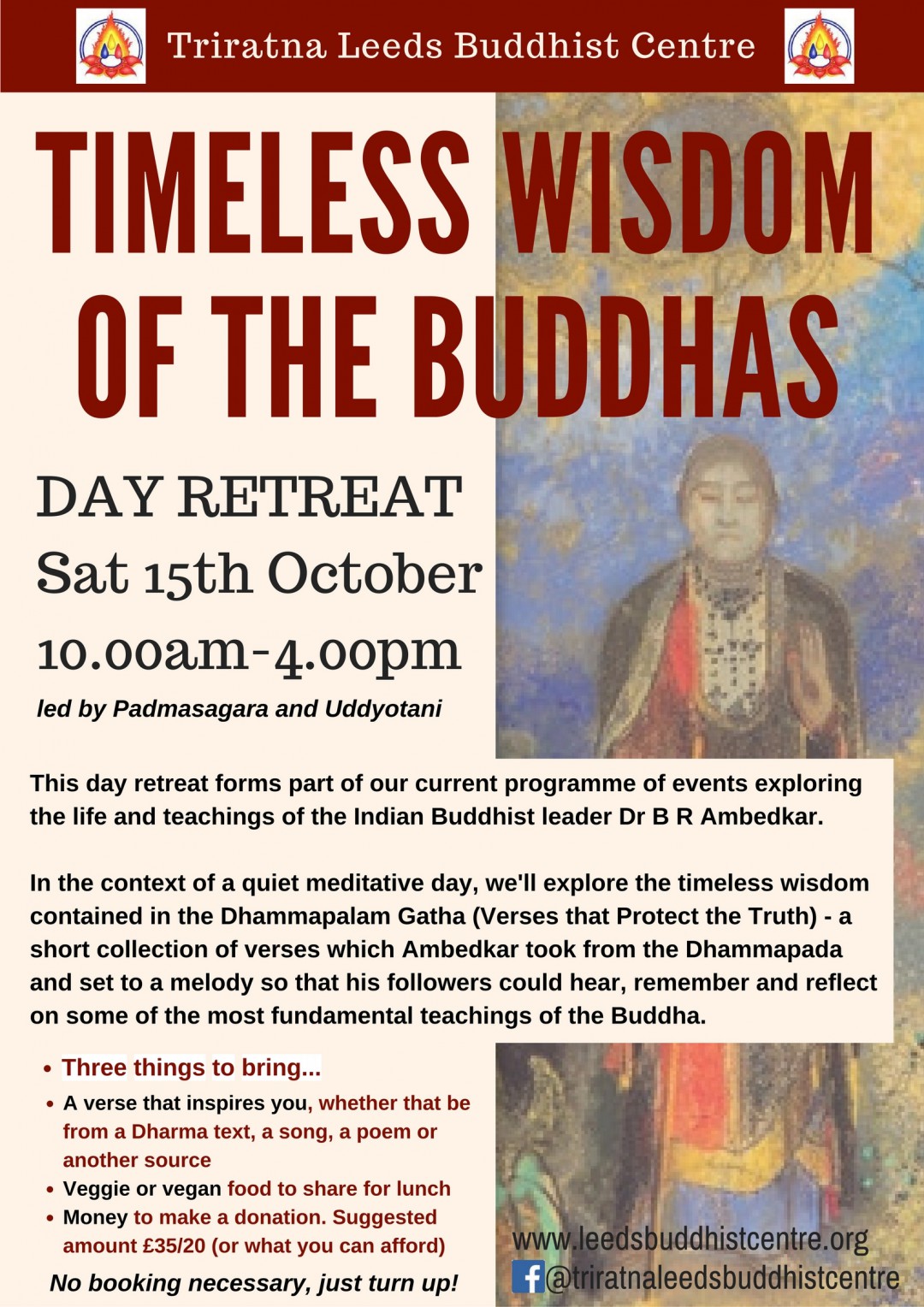 Dr. Ambedkar day retreat | Leeds Buddhist Centre